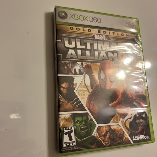 Marvel: Ultimate Alliance -- Gold Edition (Microsoft Xbox 360, 2007 ...