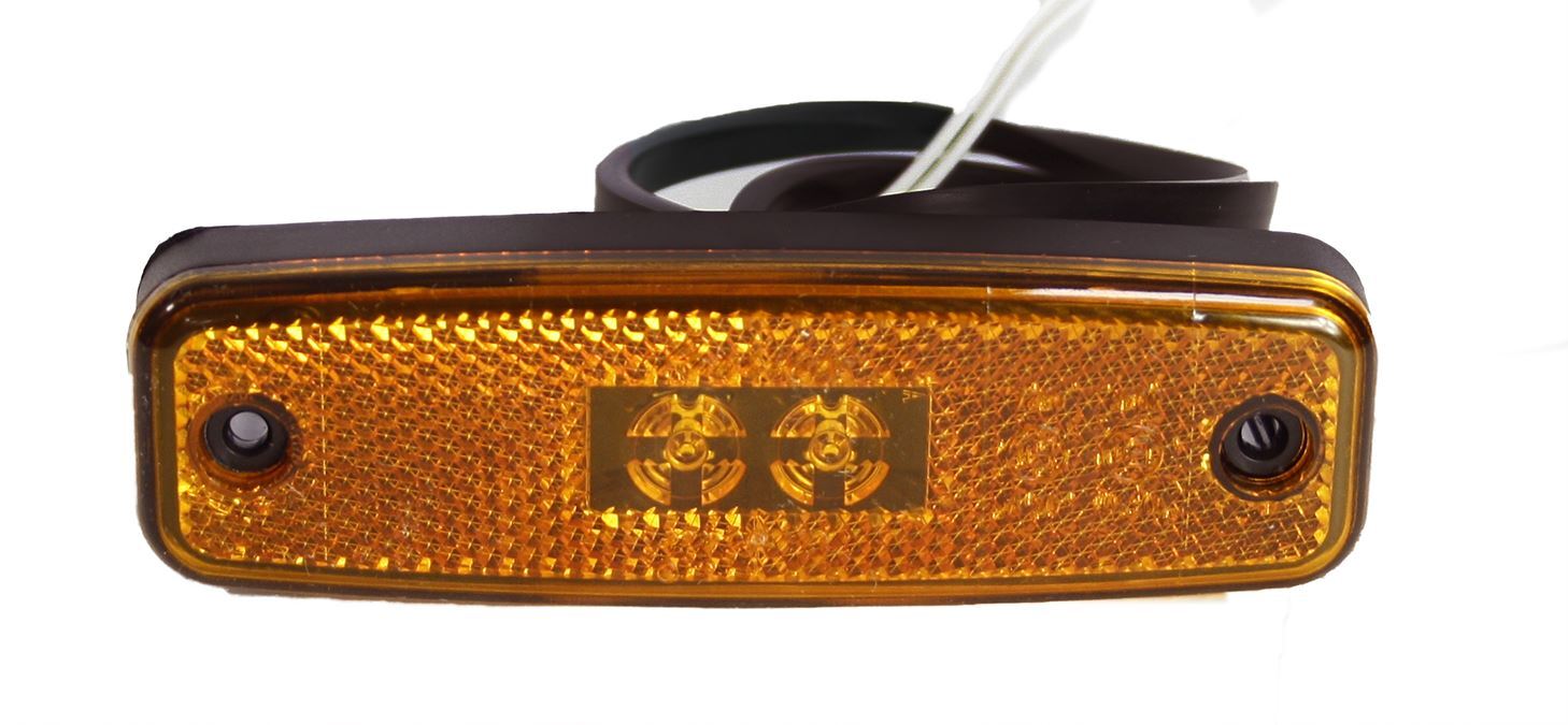 Rubbolite Trucklite LED Amber Side Marker Lamp 12/24V | eBay UK