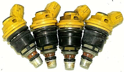 2004-06 SUBARU LEGACY GT OBXT FXT STI FUEL INJECTOR SET SIDE FEED OEM ...