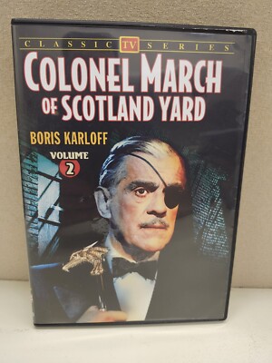 Colonel March of Scotland Yard: Volume 2 (DVD, 1956) 89218761590| eBay