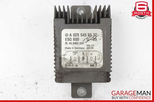 01-08 Mercedes R170 SLK320 Auxiliary Cooling Fan Motor Control Module ...
