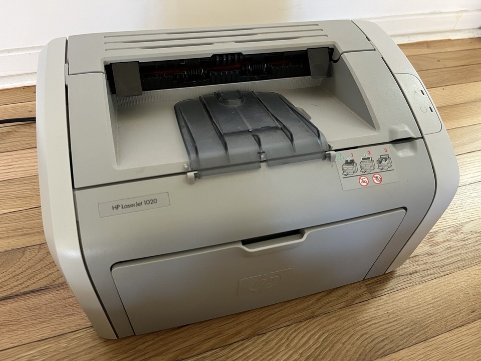 HP LaserJet Laser Printer 1020 Monochrome Workgroup Compact Home Office ...