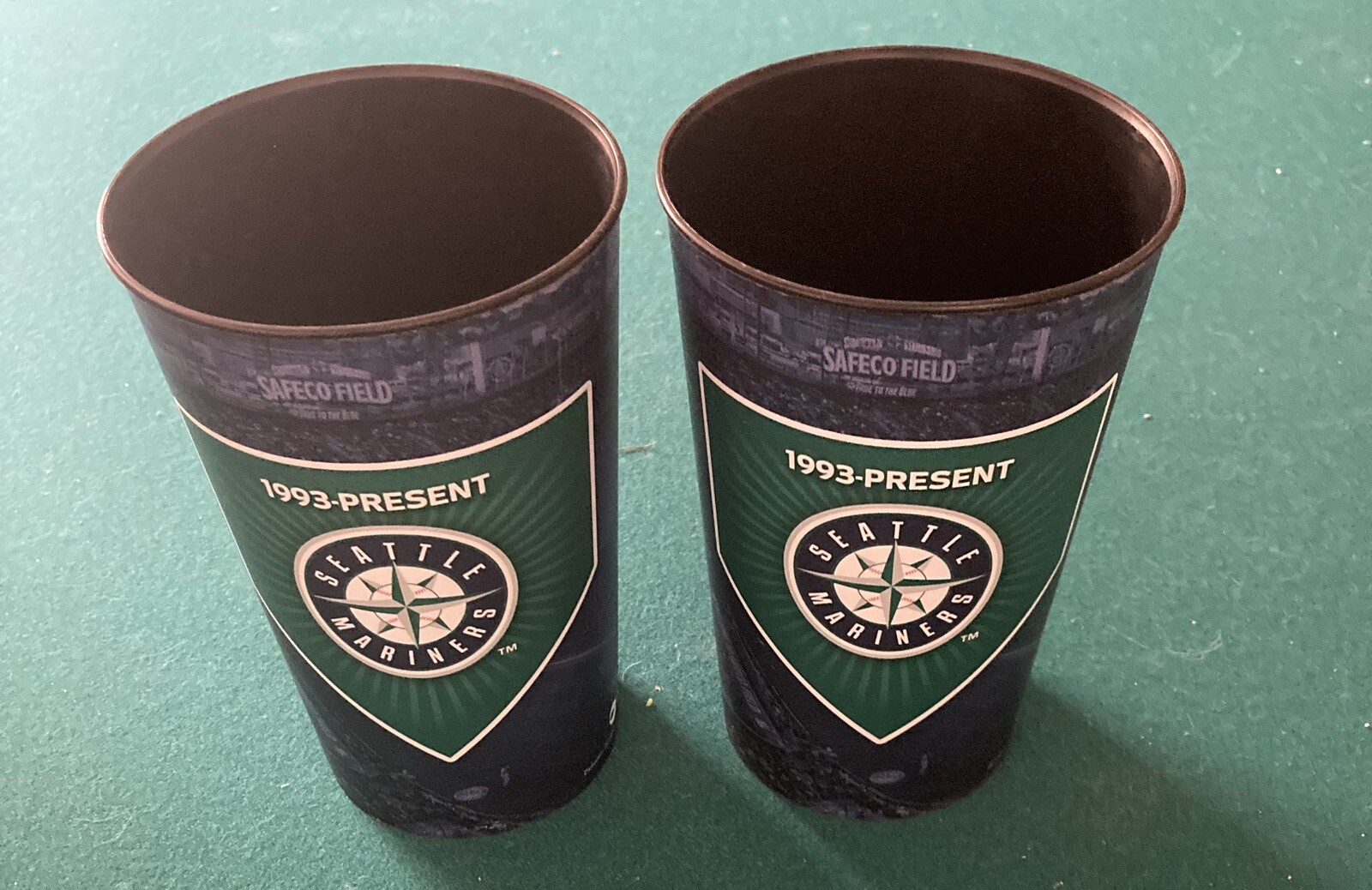 Seattle Mariners 24oz Plastic Cups. (2). 1993-Present. Double Sided ...