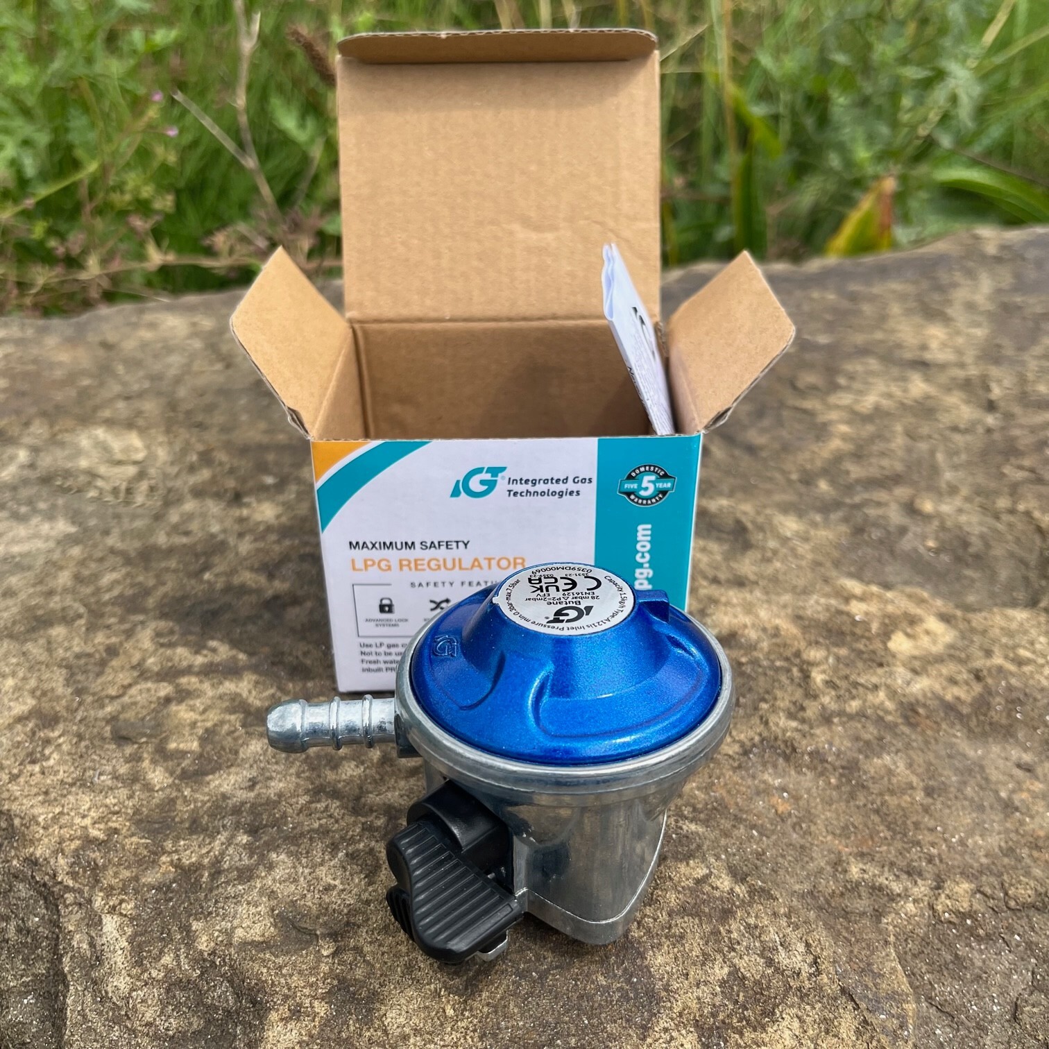 Butane Clip On Gas Regulator 30 mbar Fits Calor & Flogas 21mm | eBay UK