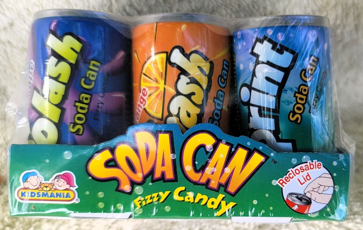 Soda Pop Fizzy Candy