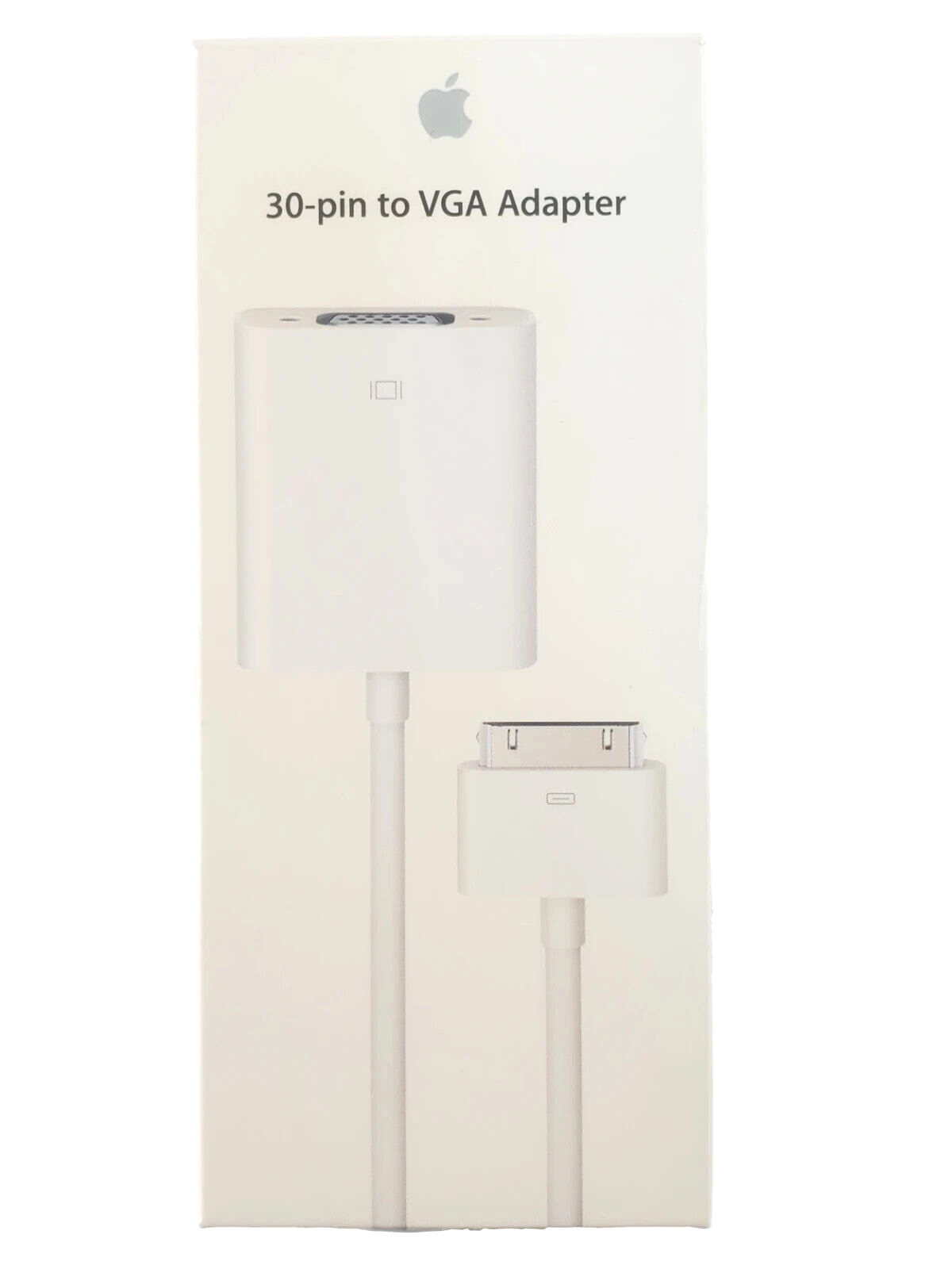 Apple A1368 VGA Adapter 30 pin iPad iPhone MC552ZM/B | eBay