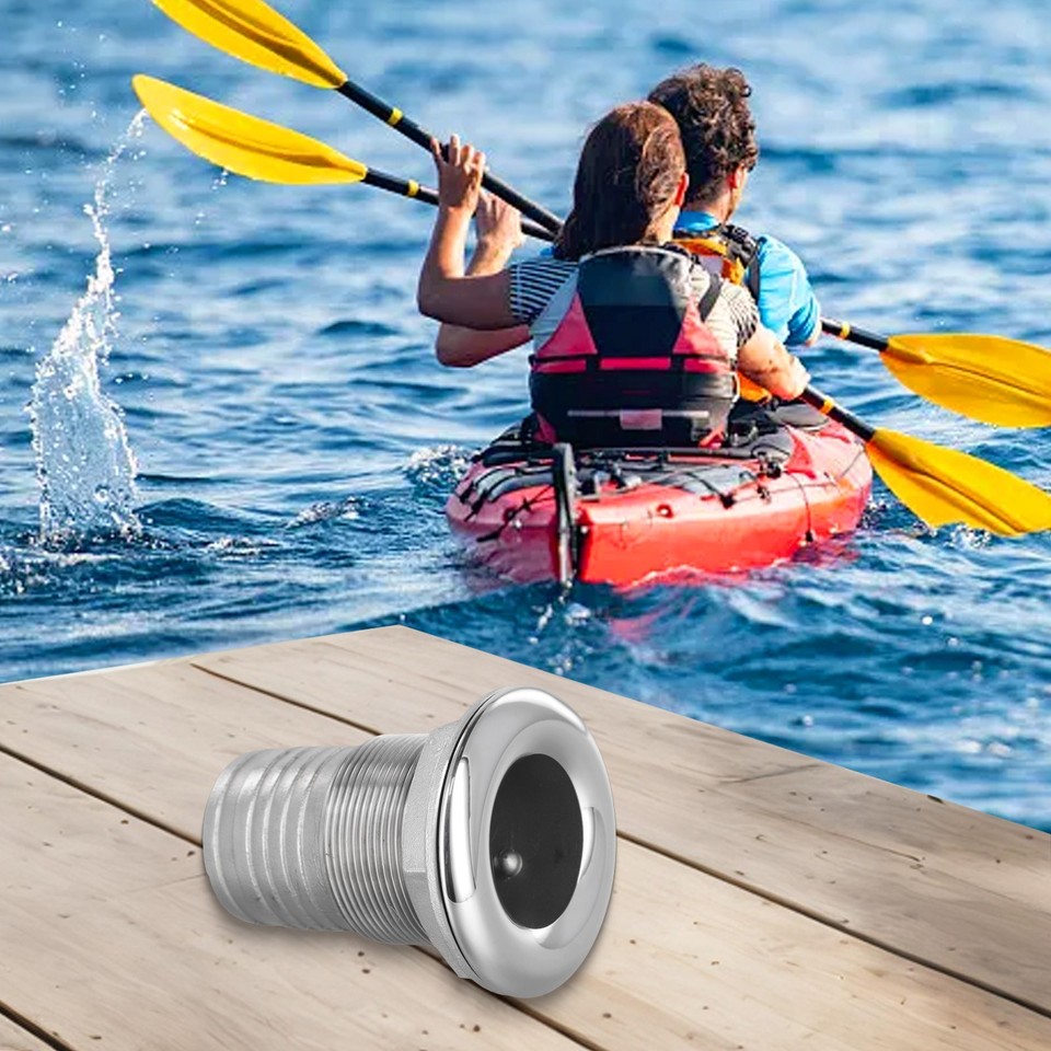 Water Outlet Drain 11/4 Barb Short Multi Purpose Poratble Stainless ...