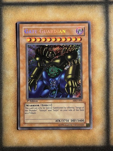 Gate Guardian - MRD-000 - Secret Rare - 1st Edition Yugioh | eBay