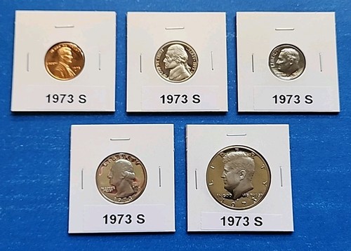 United States Mint Proof Coin Set, Year 1973 S | eBay