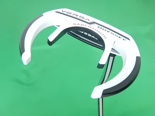 Odyssey VERSA SABERTOOTH WHITE Putter P Original Steel SS[34] #904 Golf Clubs | eBay