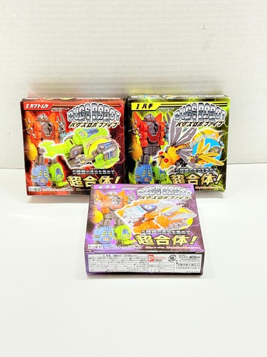 Bugs Robot Five Japanese Transformer Bug Model Kit Toys New Lot of 3 | eBay
