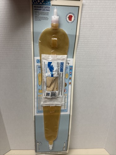 Urocare Reusable Latex Leg Bag Long Slim 26 oz. | eBay