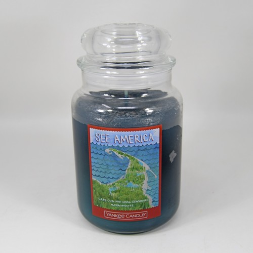 Yankee Candle See America Cape Cod Seashore MA 22 oz. Traditional Jar ...
