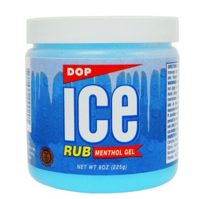 DOP ICE RUB Analgesic Gel Menthol Muscle Rub Pain Relief Cream 8 Oz | eBay