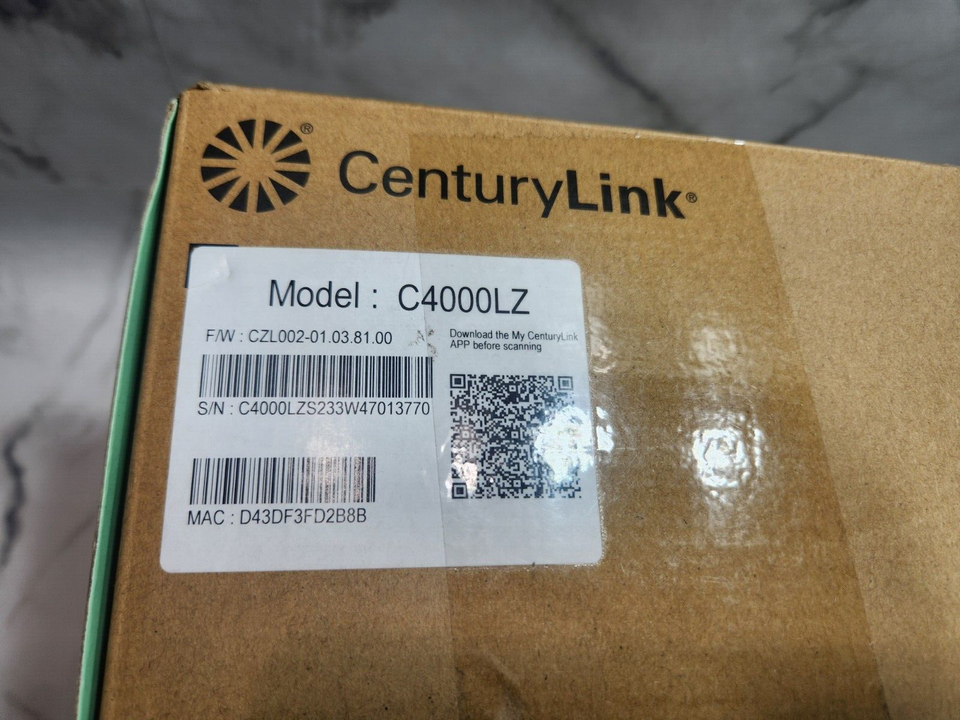 CenturyLink Bright Speed Xyzel DSL Router Modem Combo C4000LZ | eBay