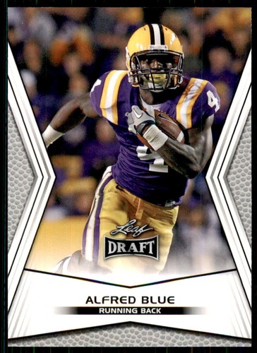 2014 Leaf Draft Alfred Blue Rookie LSU Tigers #73 NCAA Football | eBay