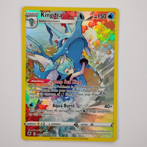 Pokémon Kingdra TG03/TG30 Trainer Gallery Astral Radiance NM Foil Holo ...
