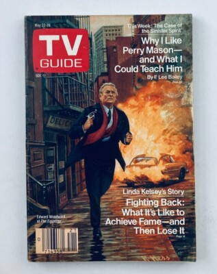 TV Guide Magazine May 23 1987 Edward Woodward Pittsburgh Metro Ed. No ...