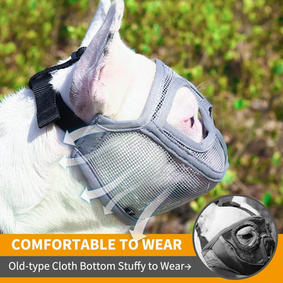 Adjustable Outdoor Walking Protection Hood - Breathable Mesh Muzzle ...