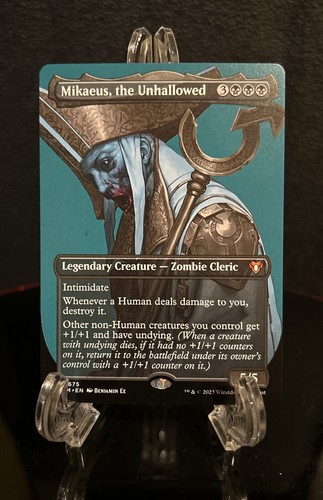 MTG Mikaeus, the Unhallowed Commander Masters 0675 Regular Mythic | eBay