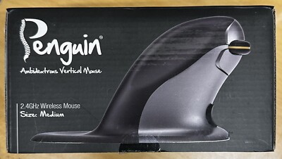Posturite Penguin Wireless Ambidextrous Ergonomic Mouse | eBay UK