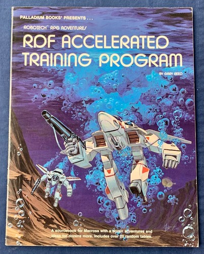 Robotech RPG Adventures: RDF Accelerated Training Program by Gary Reed ...