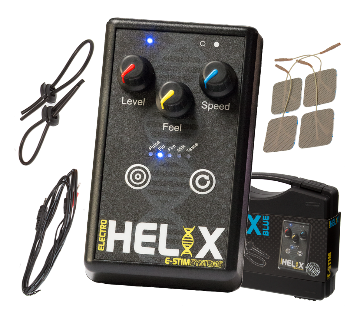 E-Stim Helix Blue 5 Estim/tens Modes Pads Loops - Blue for sale online ...