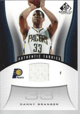 Danny Granger 2006-07 Upper Deck Authentic Fabrics Card # 134 | eBay