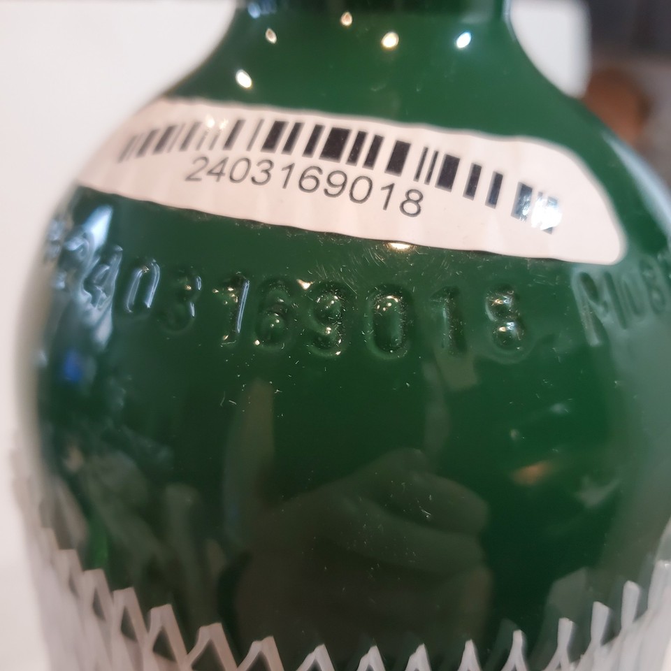 Harrison Medical Oxygen Tank Size E 680 Liters Cylinder Current Date ...
