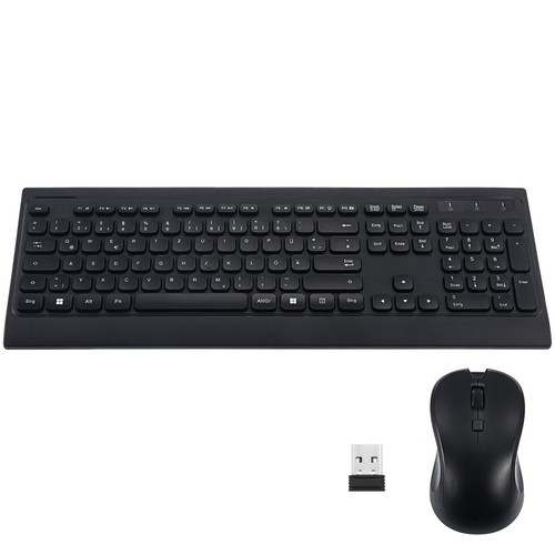 Silent Keyboard and Mouse Set Office Work Wireless Cute Ergonomic | eBay