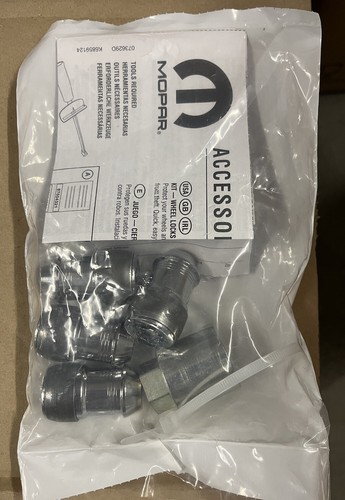 Wheel Lock Set-Sport, VIN: G Mopar 82215711 fits 2019 Jeep Wrangler for ...