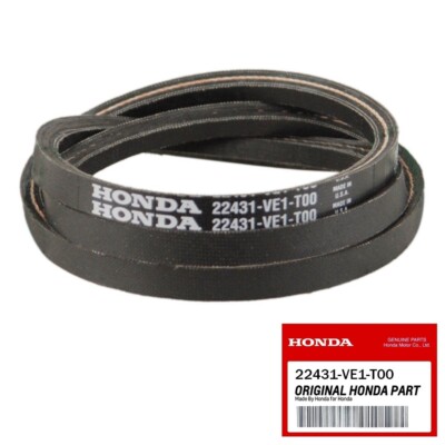Genuine Honda 22431-VE1-T00 V-Belt for Select HRB215 HRB216 HRB217 ...