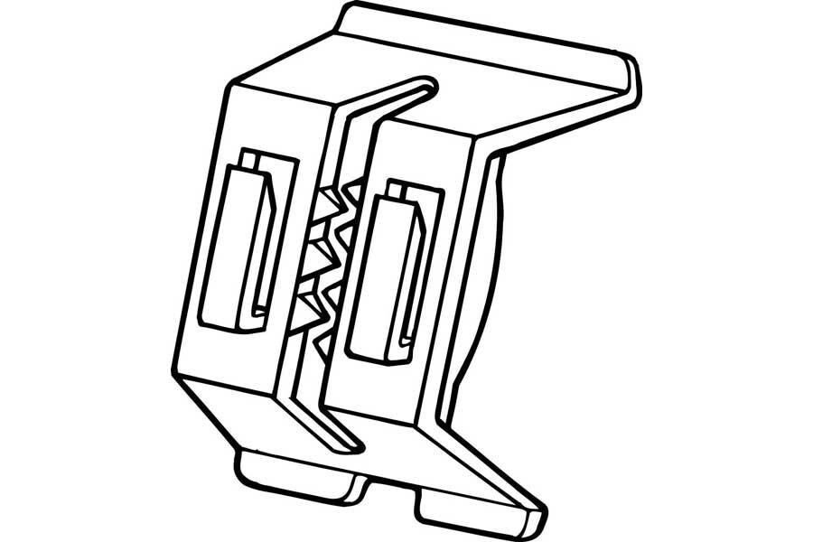 Gondola Shelving Price Channel Sign Holders-Clip In Sign Grippers-25 ...