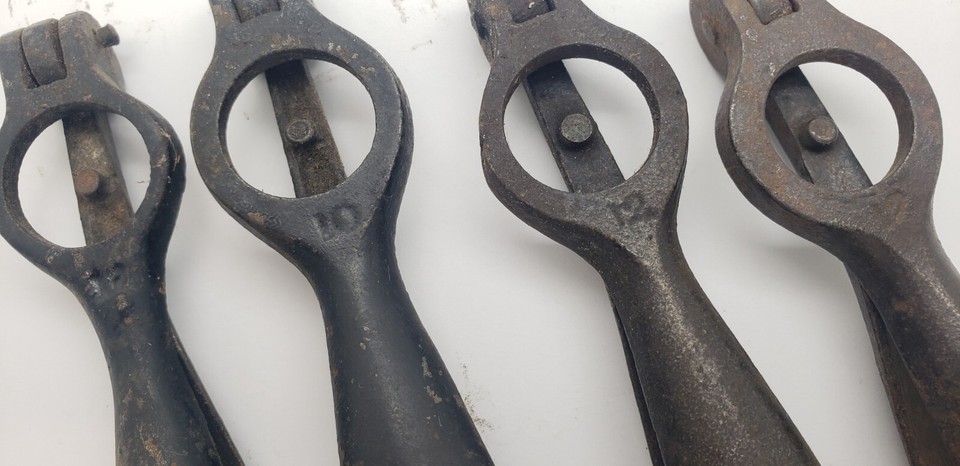 Antique Lot 4 Shotgun Shell Reloader 10 12 Gauge Primer Seating ...