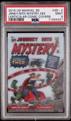 2015 Marvel 3D Lenticular Comic Covers #3D-2 Journey Into Mystery 83 ...