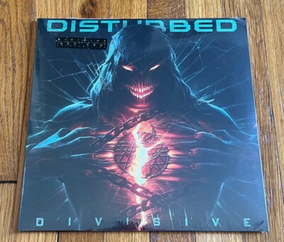 Disturbed - Divisive LP vinyl record '22 (STILL SEALED - NEW w/ hype ...