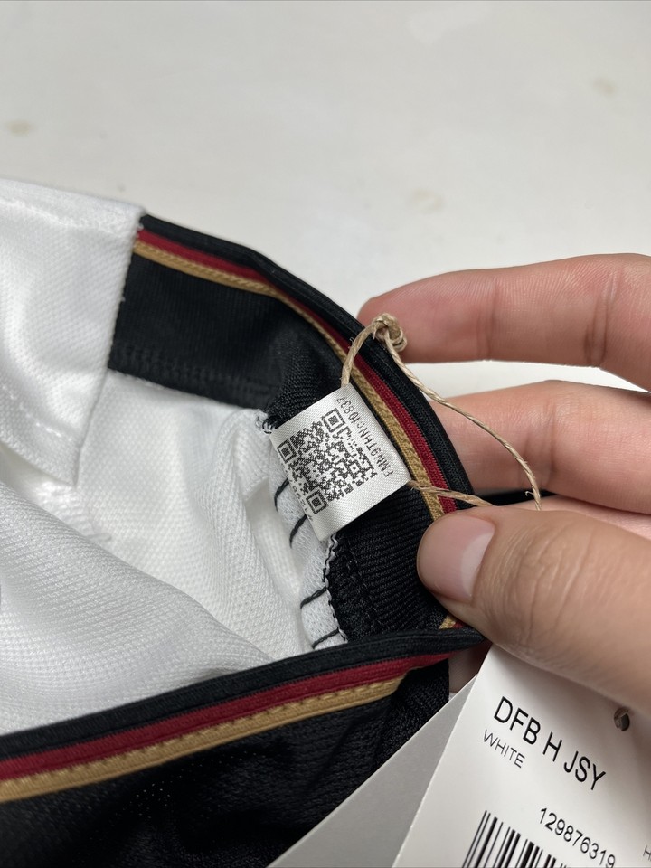 NWTS Adidas Germany Soccer 2022 Home Stadium Jersey HJ9606 Men’s SZ ...