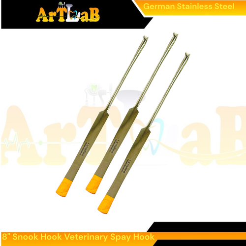 Set of 3 Spaying Snook Hook 20cm (8in) Cat and Dog Spay Hook ...