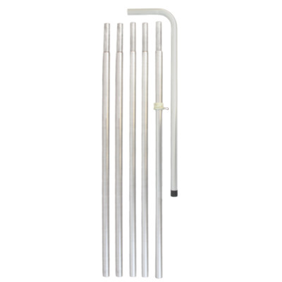 15ft Rectangle Flag Pole 15' Aluminum Mega Flag Pole | eBay