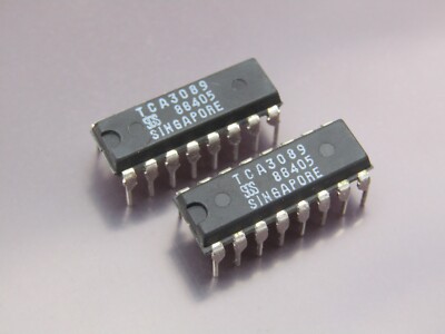 ( 2 PCS ) TCA3089 Vintage SGS FM IF Amplifier IC -- NOS | eBay