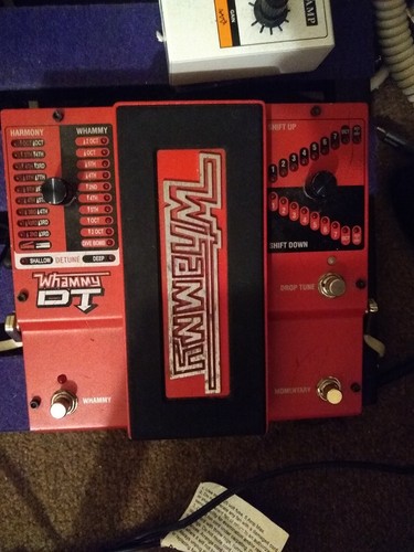 DigiTech Whammy DT Classic Pitch Shift Drop Pedal w/ Power Supply ...