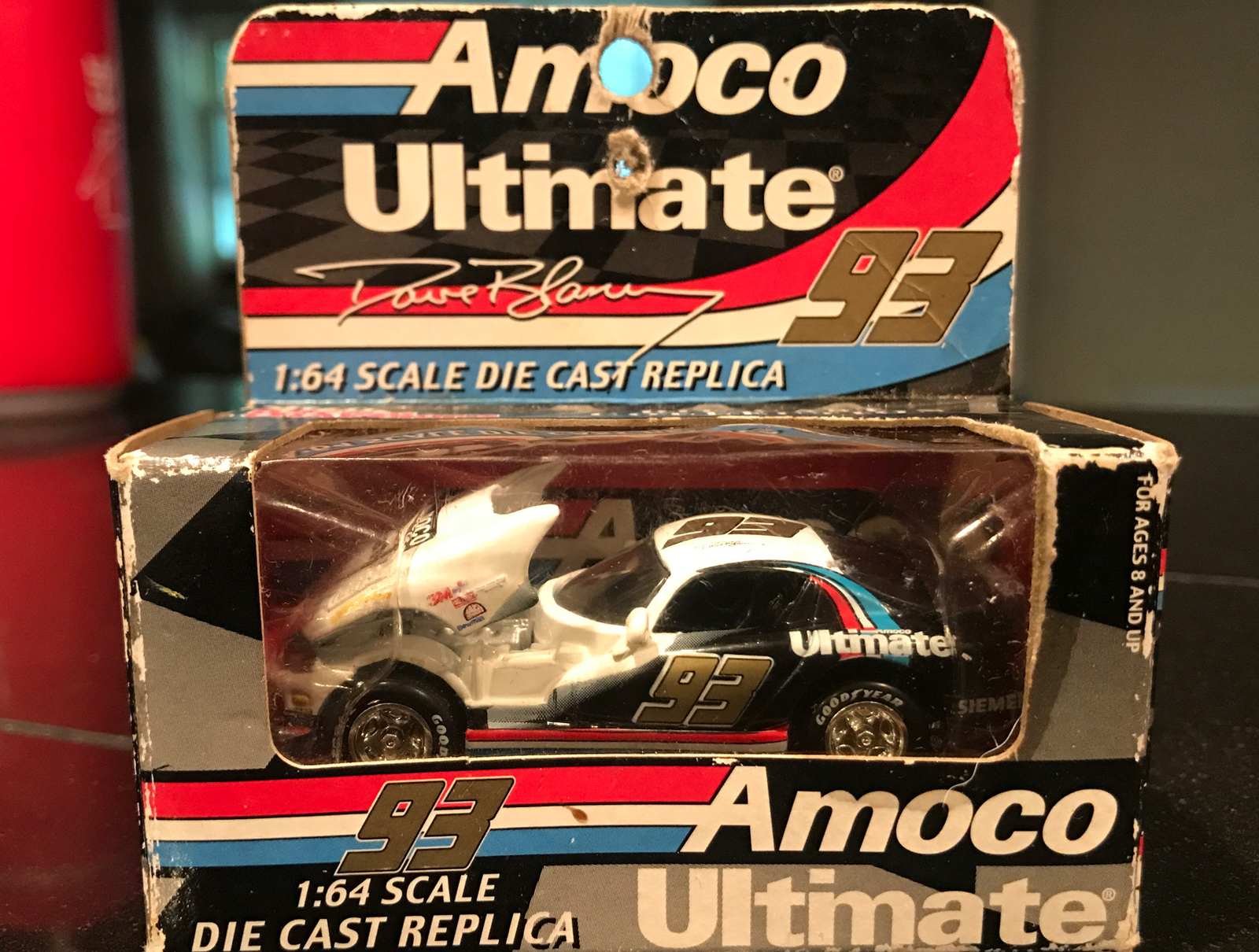 2001 Dave Blaney #93 Amoco Ultimate Dodge Viper 1:64 Diecast Racing ...