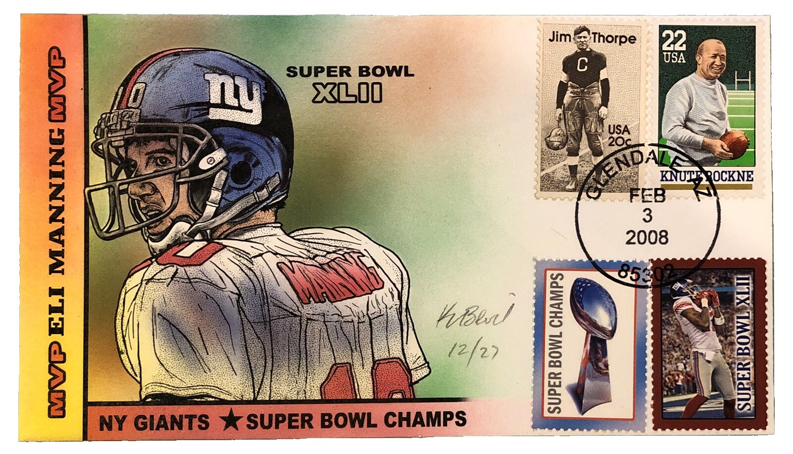 American Football US Stamp Covers for sale | eBay