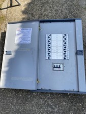 MEM Memshield 2 4 Way Three 3 Phase Distribution Board 200a Fuse Board ...