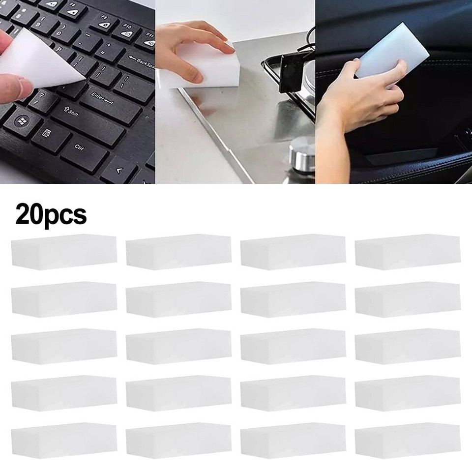 Premium Thick Cleaning Sponge - Long Lasting Melamine Eraser for ...