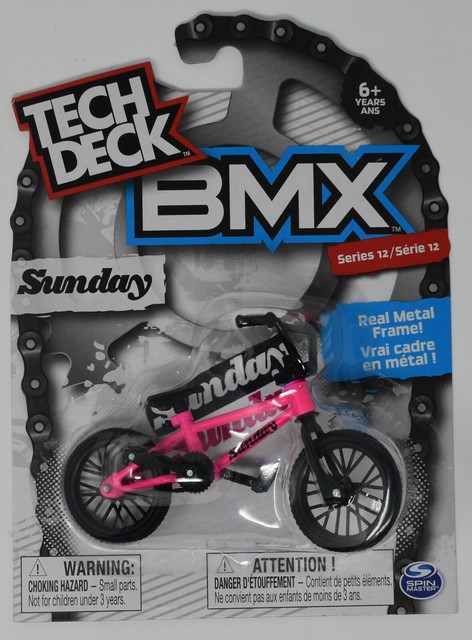 Bikes Tech Deck BMX Finger Bike Series 12 Sunday Pink Tech Deck Bike ...
