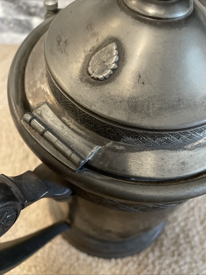 REED & BARTON WATER PITCHER Stein Like SILVER PLATE PORCELAIN LINER | eBay