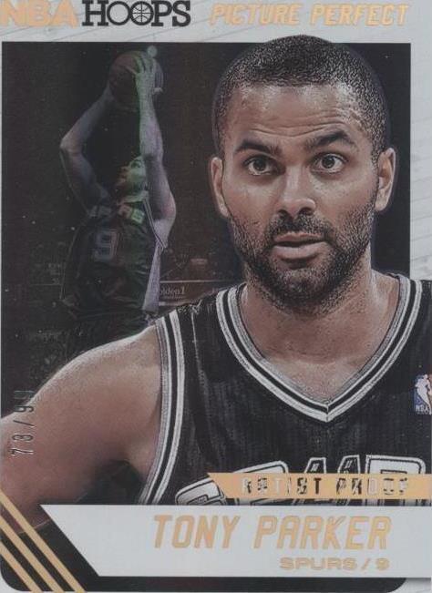 2014-15 NBA Hoops - Picture Perfect Tony Parker #11 Holo Artist Proof ...