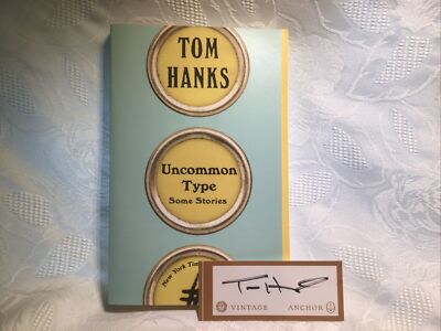Tom Hanks Signed (detached Signature) Book Uncommon Type Some Stories ...