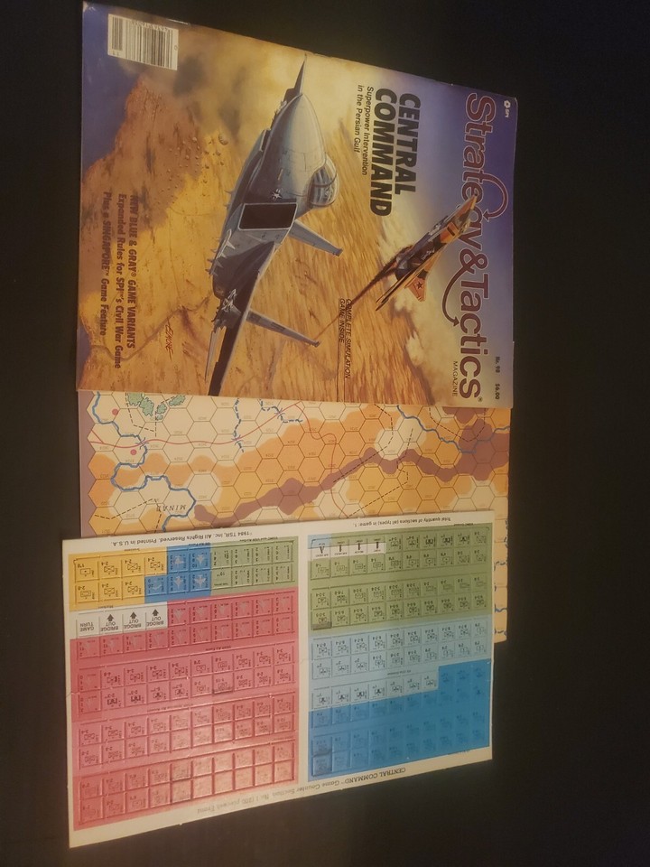 STRATEGY & TACTICS MAGAZINE WITH GAME UNPUNCHED CHOOSE ISSUES VINTAGE ...